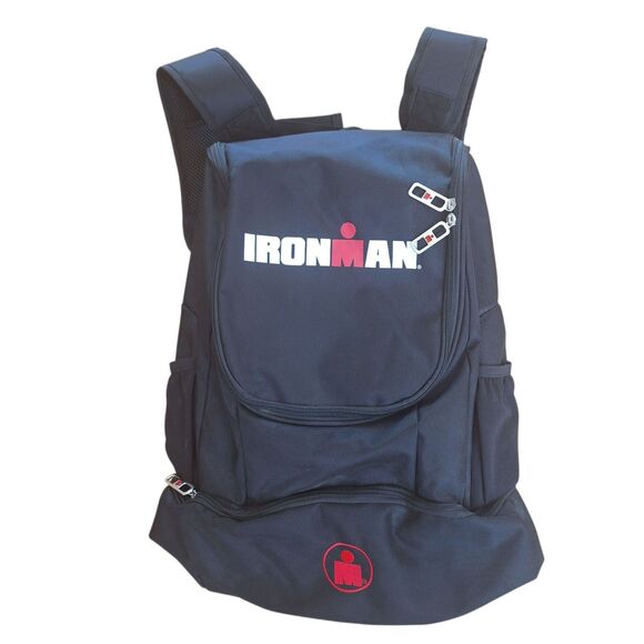 Iron Man | Bags | Ironman Marathon Backpack Xl Black Compartment ...